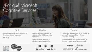 Gab cognitive services + xamarin | PPT