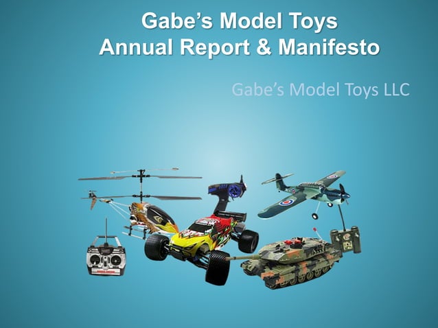 Gabe’s model toys | PPTX