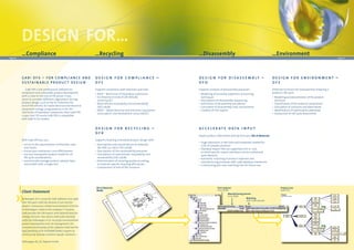 GaBi DfX - For compliance and sustainable product design | PDF