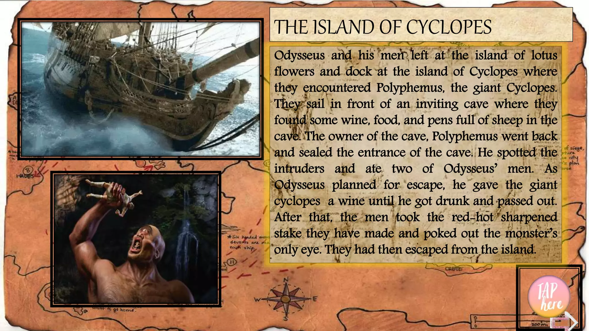 The Adventures of Odysseus Greek Mythology- Karen Mae Gabi PPT | PPSX