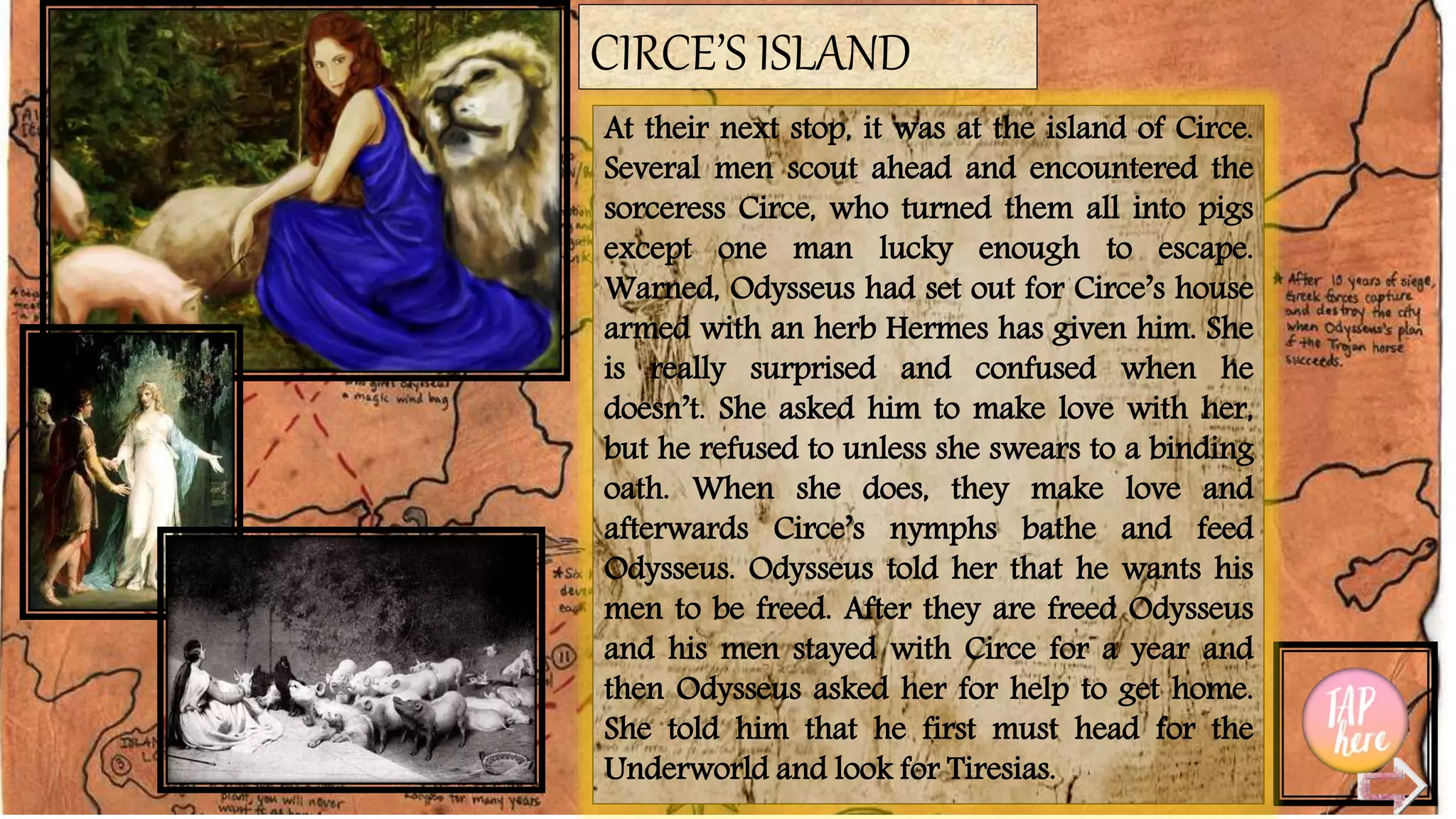 The Adventures of Odysseus Greek Mythology- Karen Mae Gabi PPT | PPSX