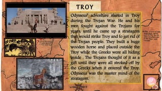 The Adventures of Odysseus Greek Mythology- Karen Mae Gabi PPT | PPSX
