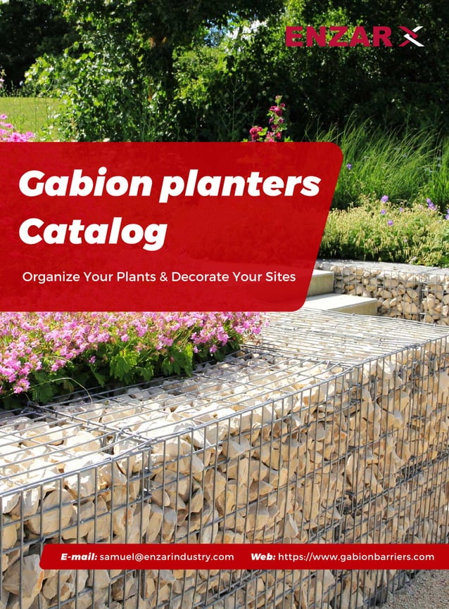 Gabion planters-catalog-brochure | PDF