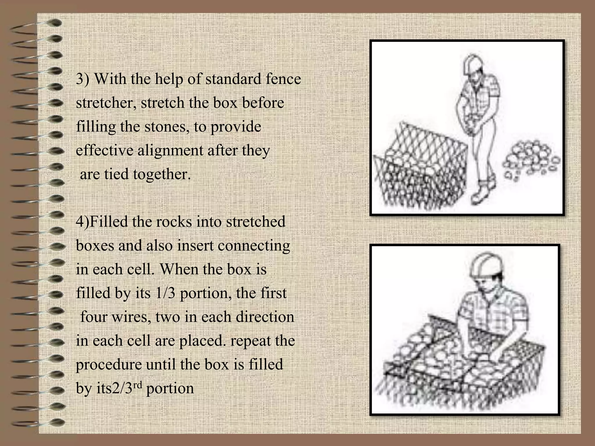 Gabion structures ppt | PPTX