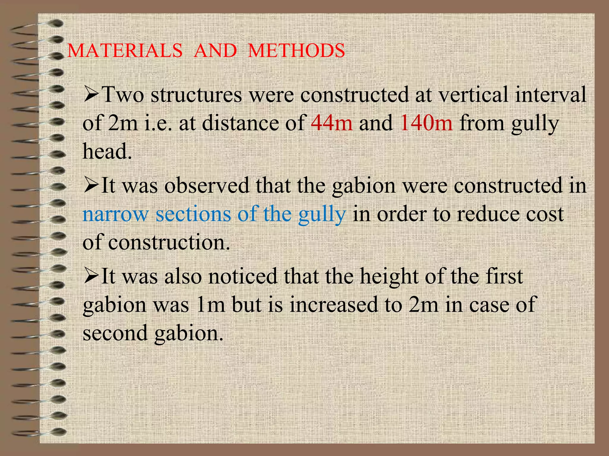 Gabion structures ppt | PPTX