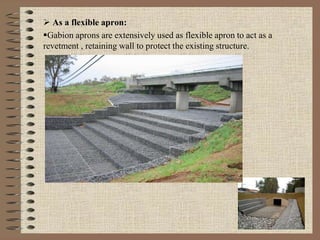 Gabion structures ppt | PPTX
