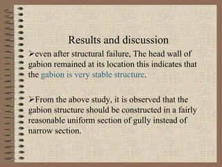 Gabion structures ppt | PPTX