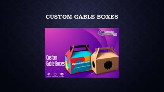 Gable Packaging / Custom Gable Packaging | PPT