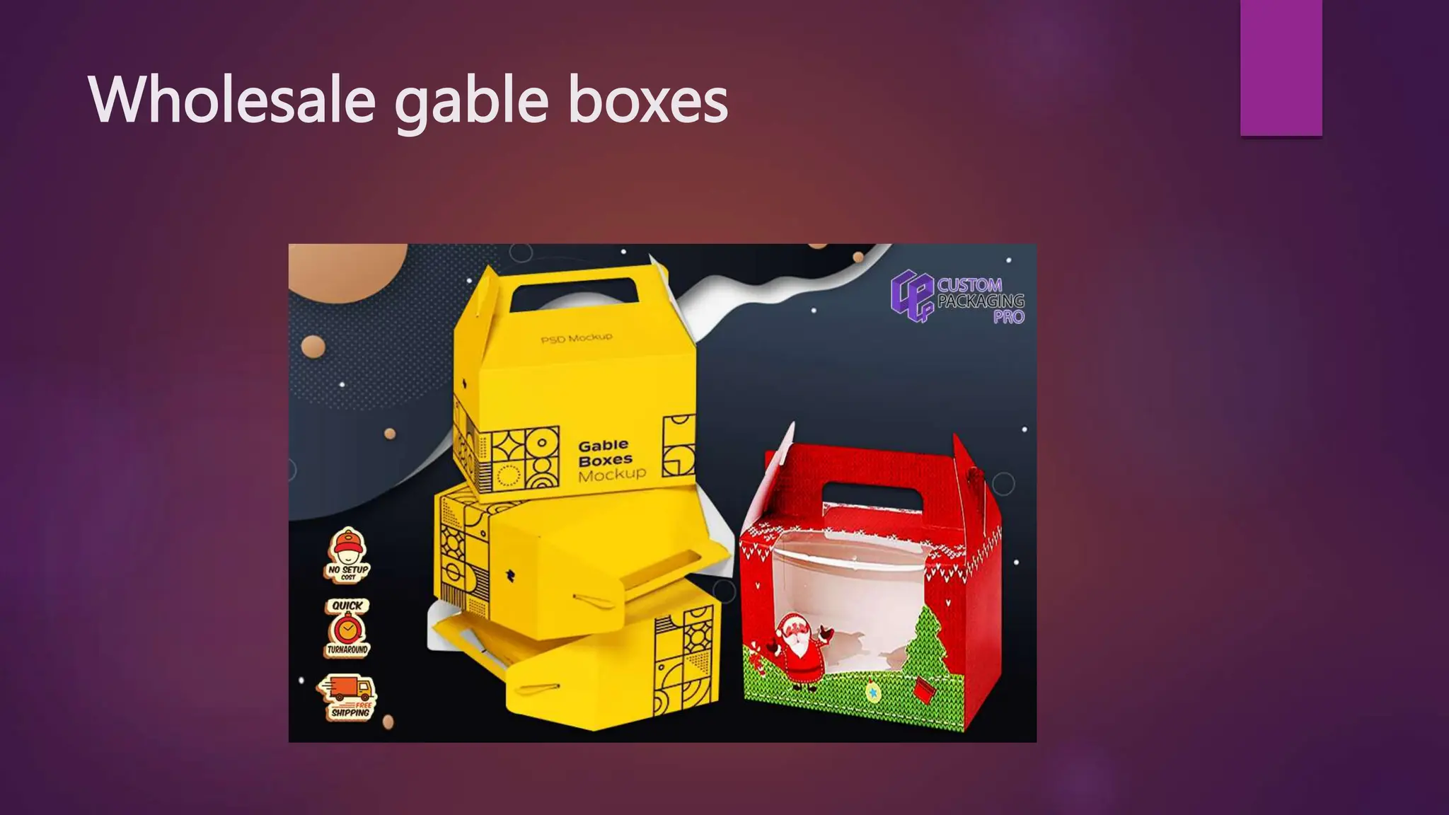 Gable Packaging Boxes | PPTX