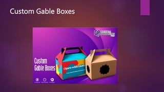 Gable Packaging Boxes | PPTX