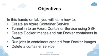 GAB 2017 NICE - Docker Hands-On-Lab | PPT