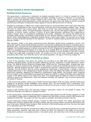 Gabon country report | PDF