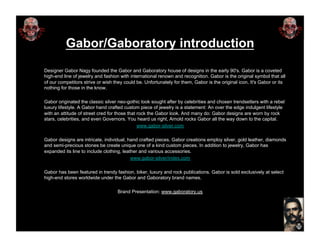 Gaboratory Catalogue | PPT