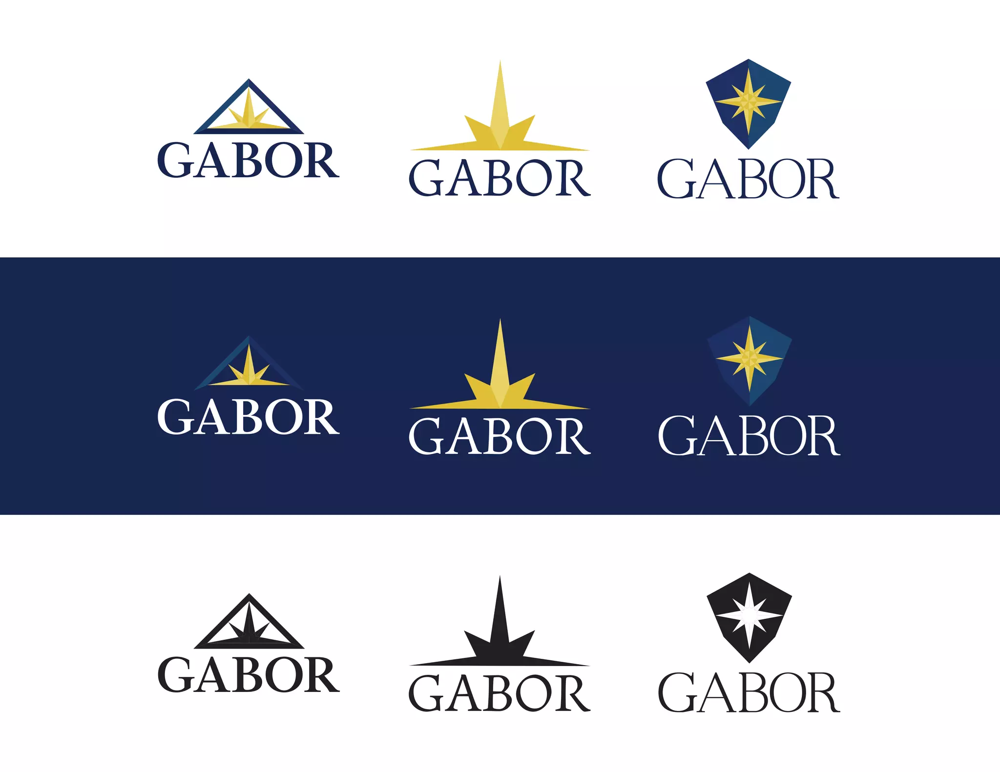 Gabor logo sketches | PDF