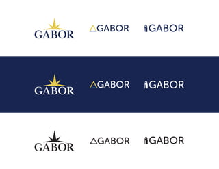 Gabor logo sketches | PDF