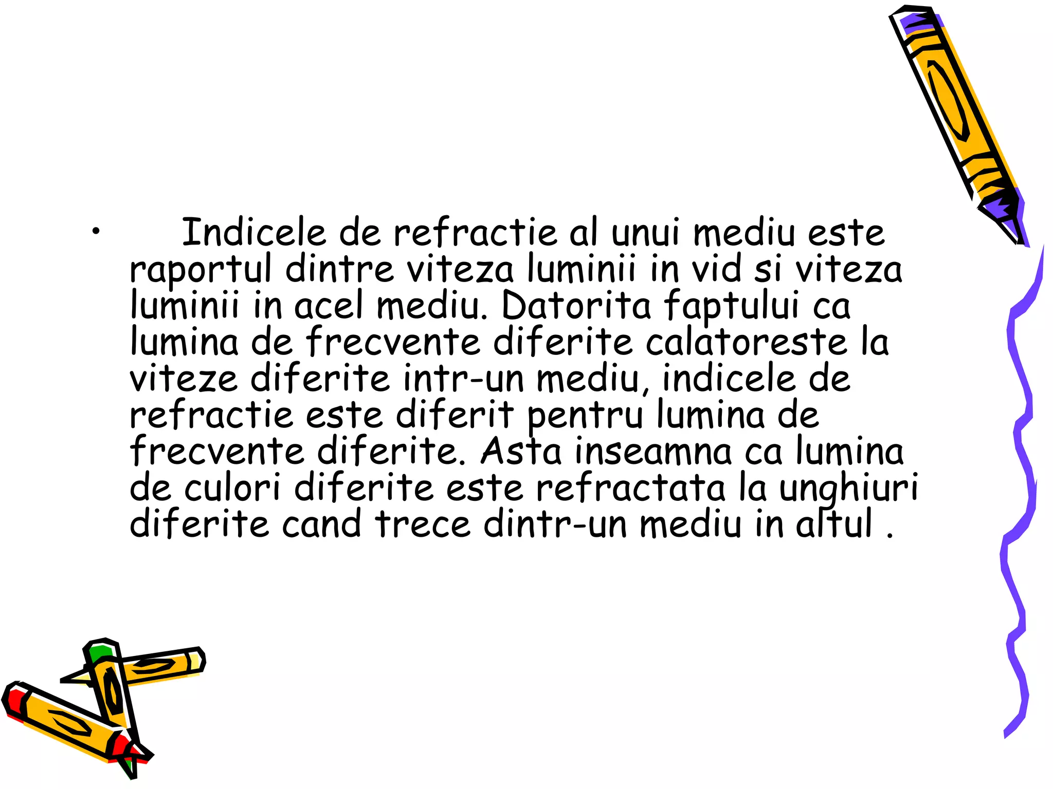 Reflexia si refractia luminii | PPT