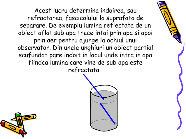 Reflexia si refractia luminii | PPT