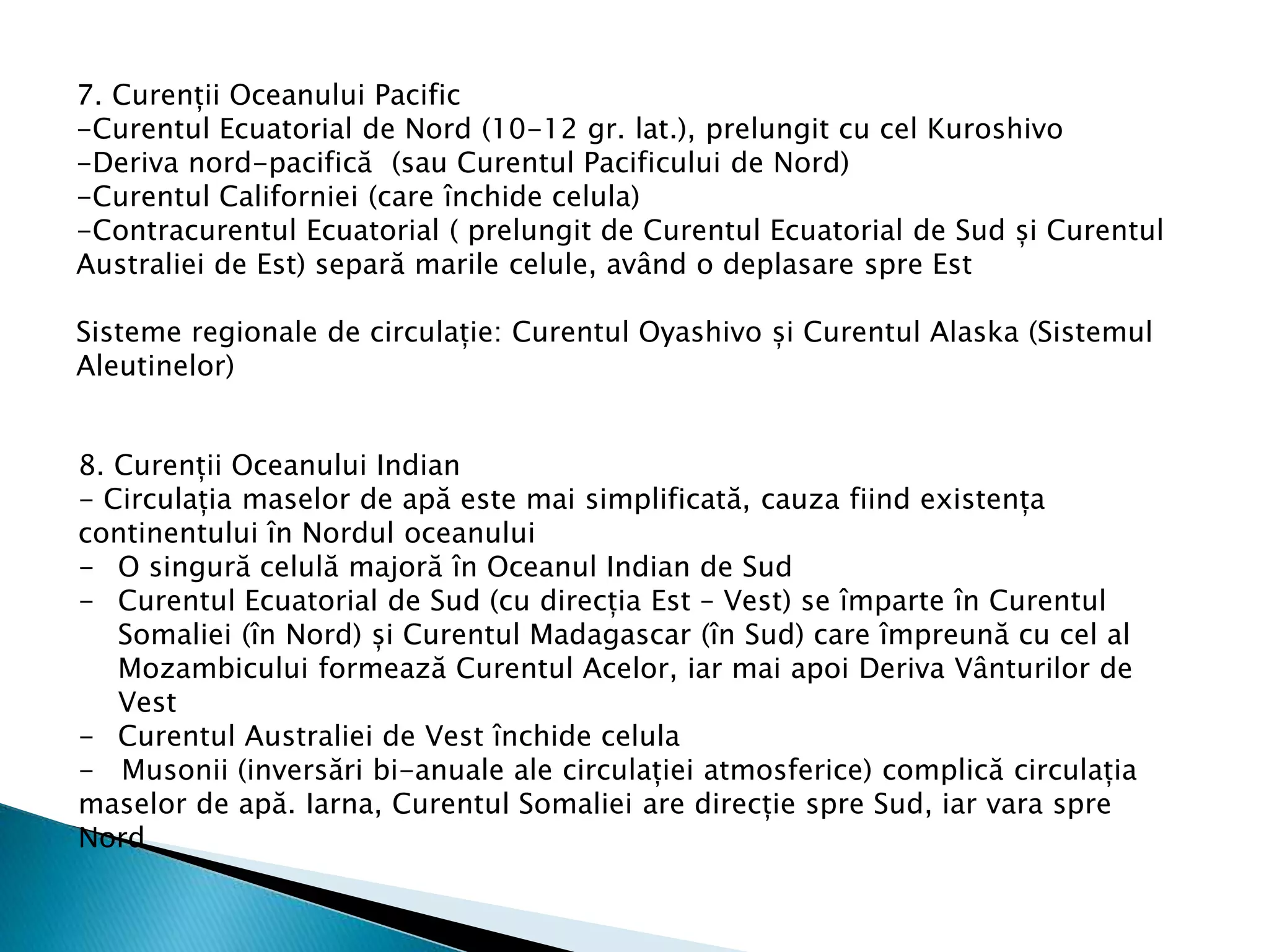 Gabriela cristiana duțu. curenții oceanici | PPTX