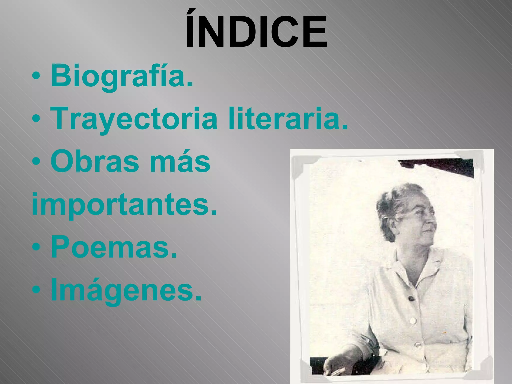 Gabriela Mistral I | PPT