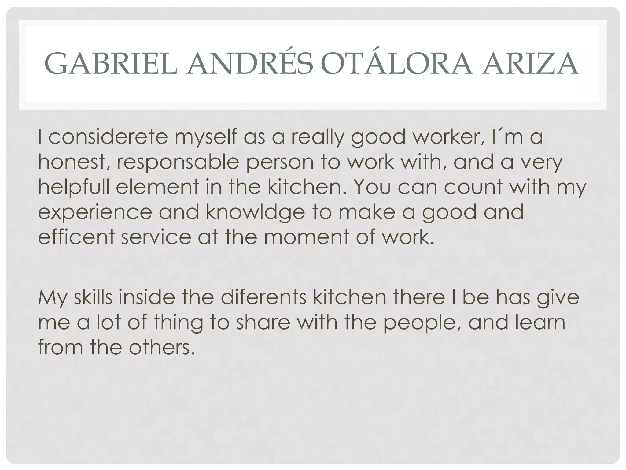 Gabriel andrés otálora ariza | PPT