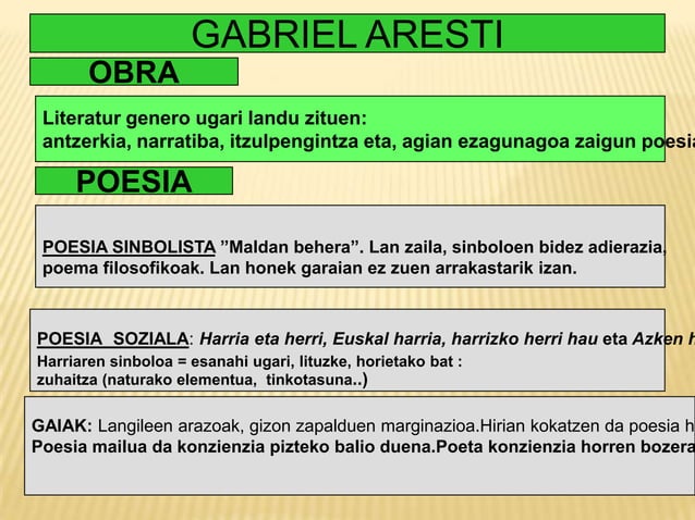 Gabriel Aresti | PPTX