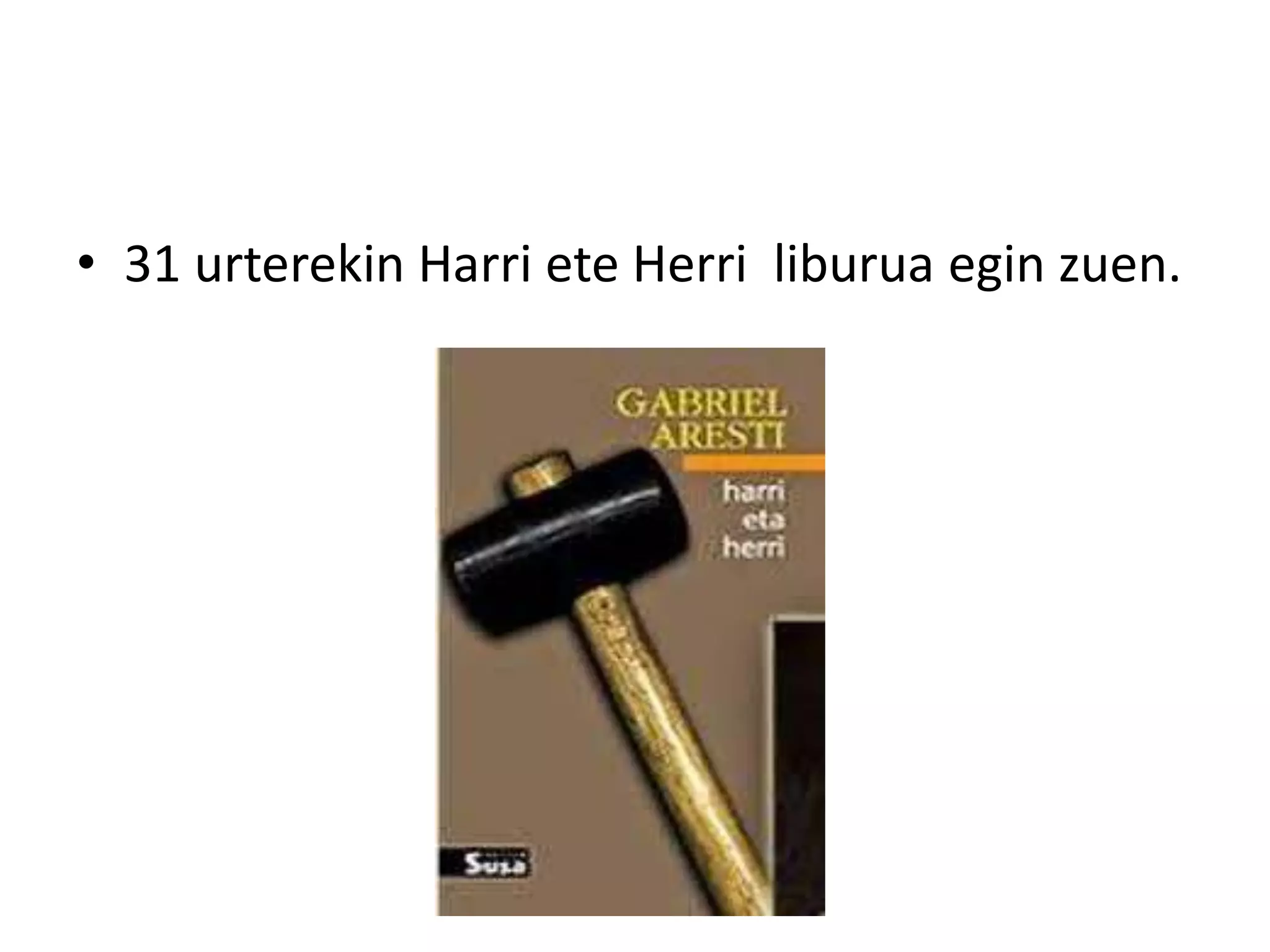 Gabriel Aresti | PPTX