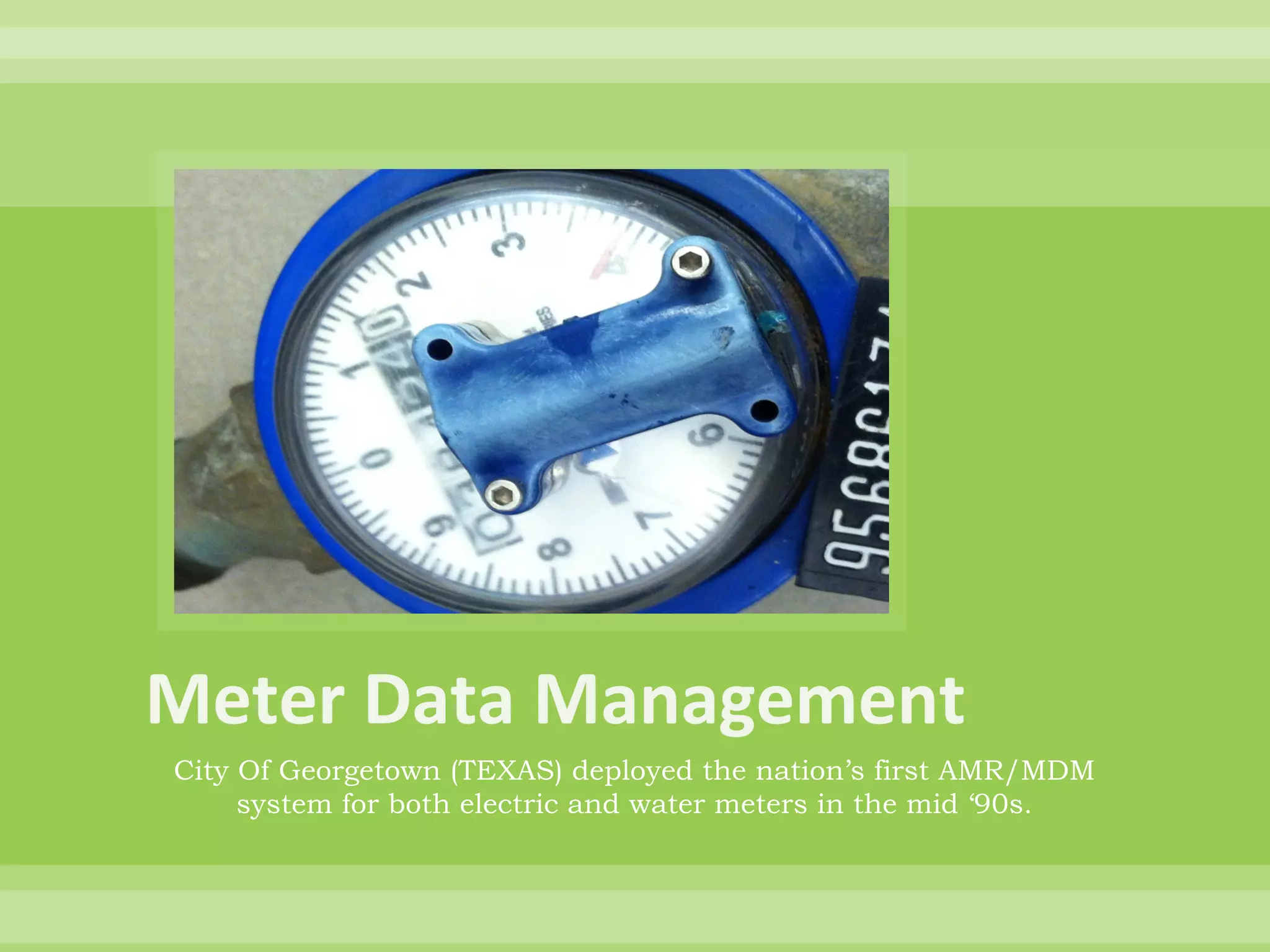 Meter Data Management & AquaAlerts | PDF