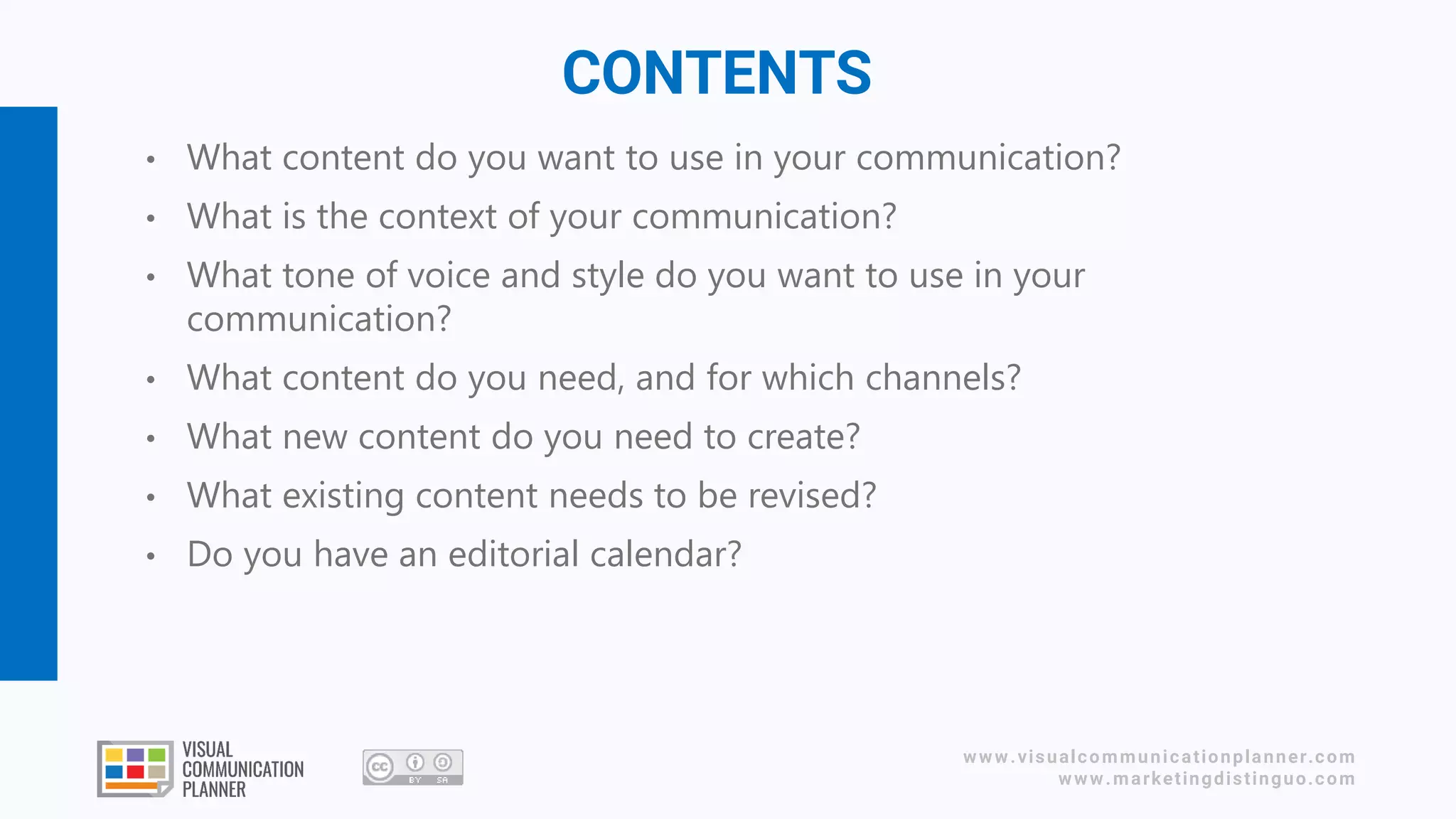 Visual Communication Planner 3: Strategy made easy | PPT