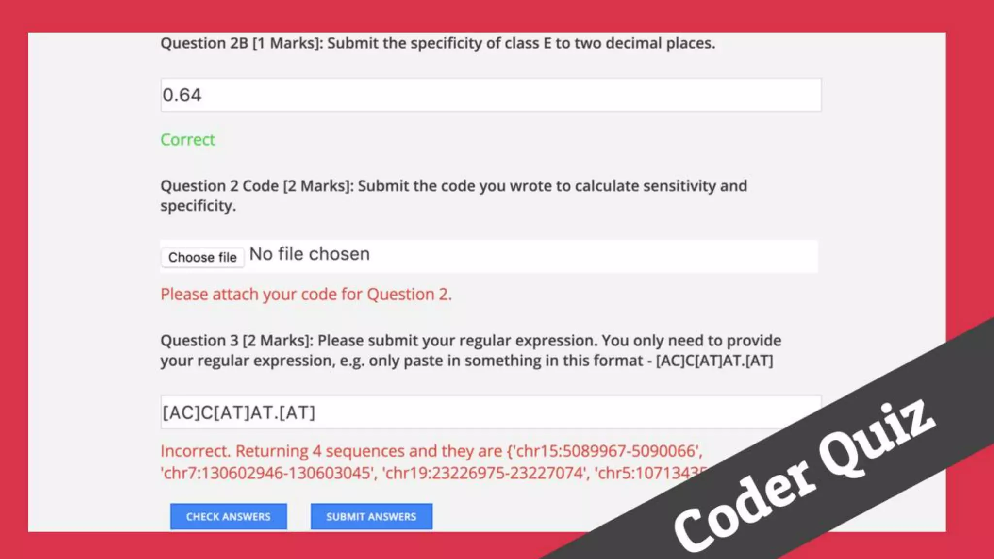Coder Quiz Pecha Kucha | PPT