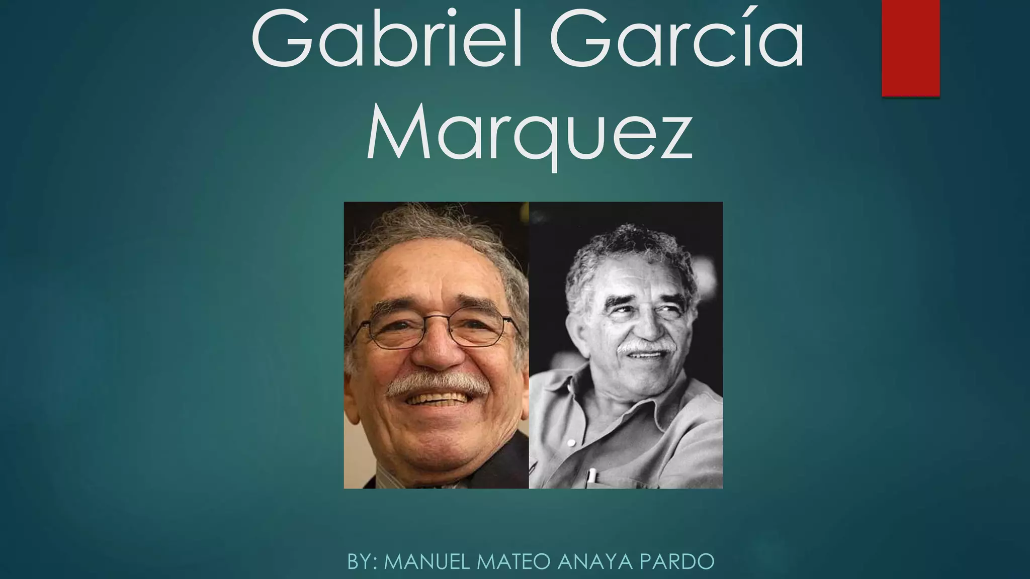 Gabriel García Márquez | PPTX