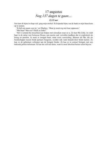 Gabrielle lord complot 365 - 08 augustus | PDF