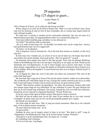 Gabrielle lord complot 365 - 08 augustus | PDF