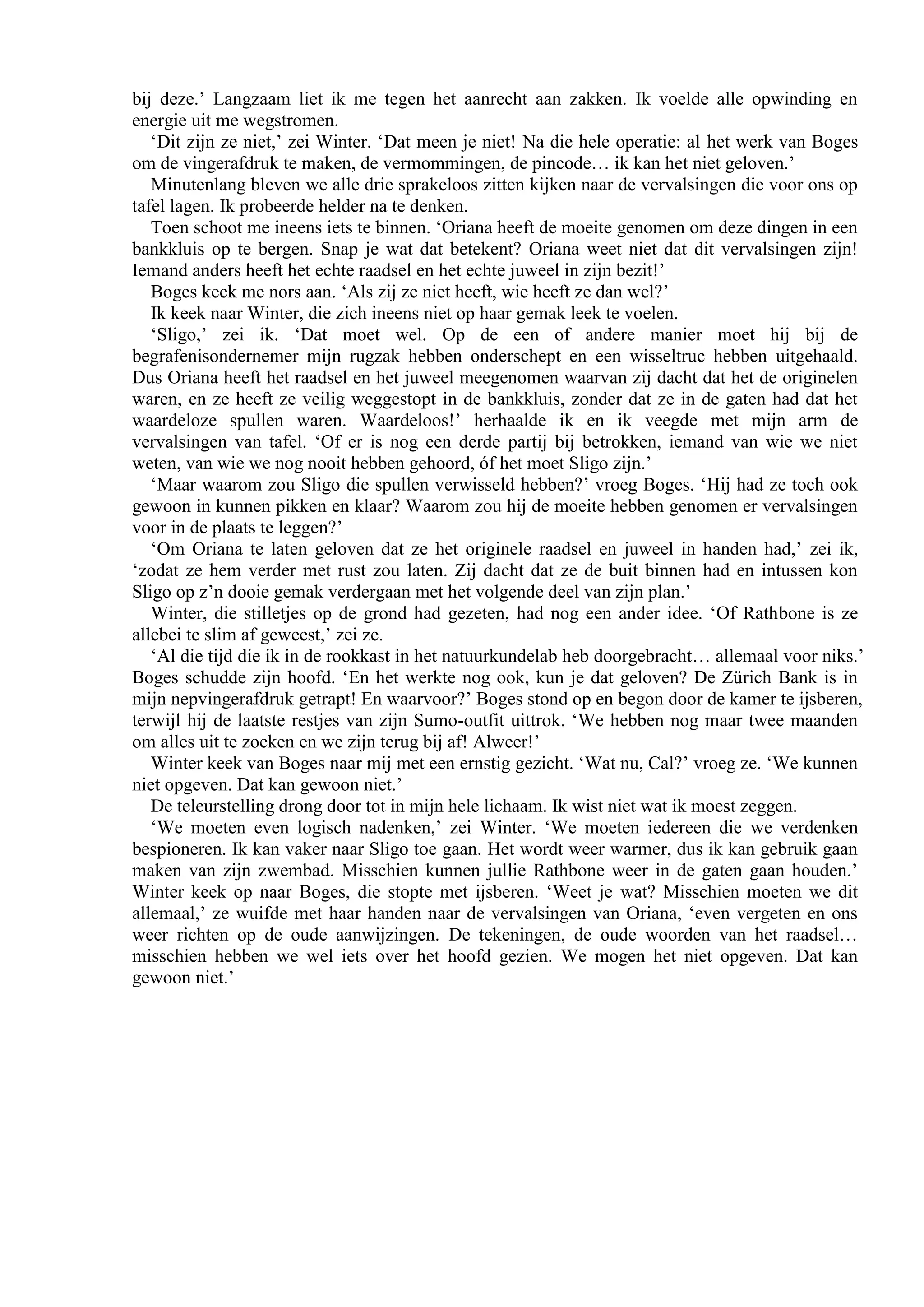 Gabrielle lord complot 365 - 10 oktober | DOCX