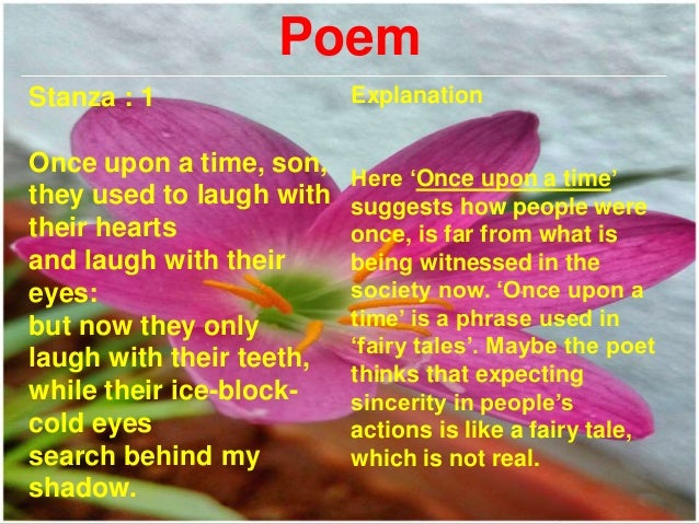 Once upon A Time by Gabriel okara