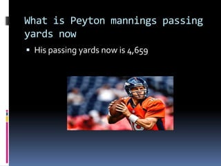 Gabriel peytonmanning | PPT