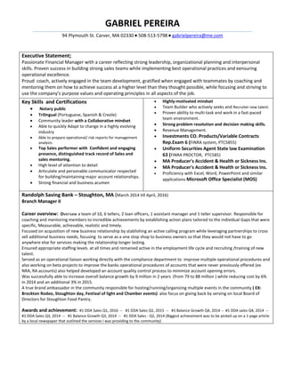 Gabriel's 2016 Resume | PDF