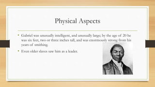 Gabriel’s Rebellion Presentation by Cary McEntee | PPTX | Christianity ...