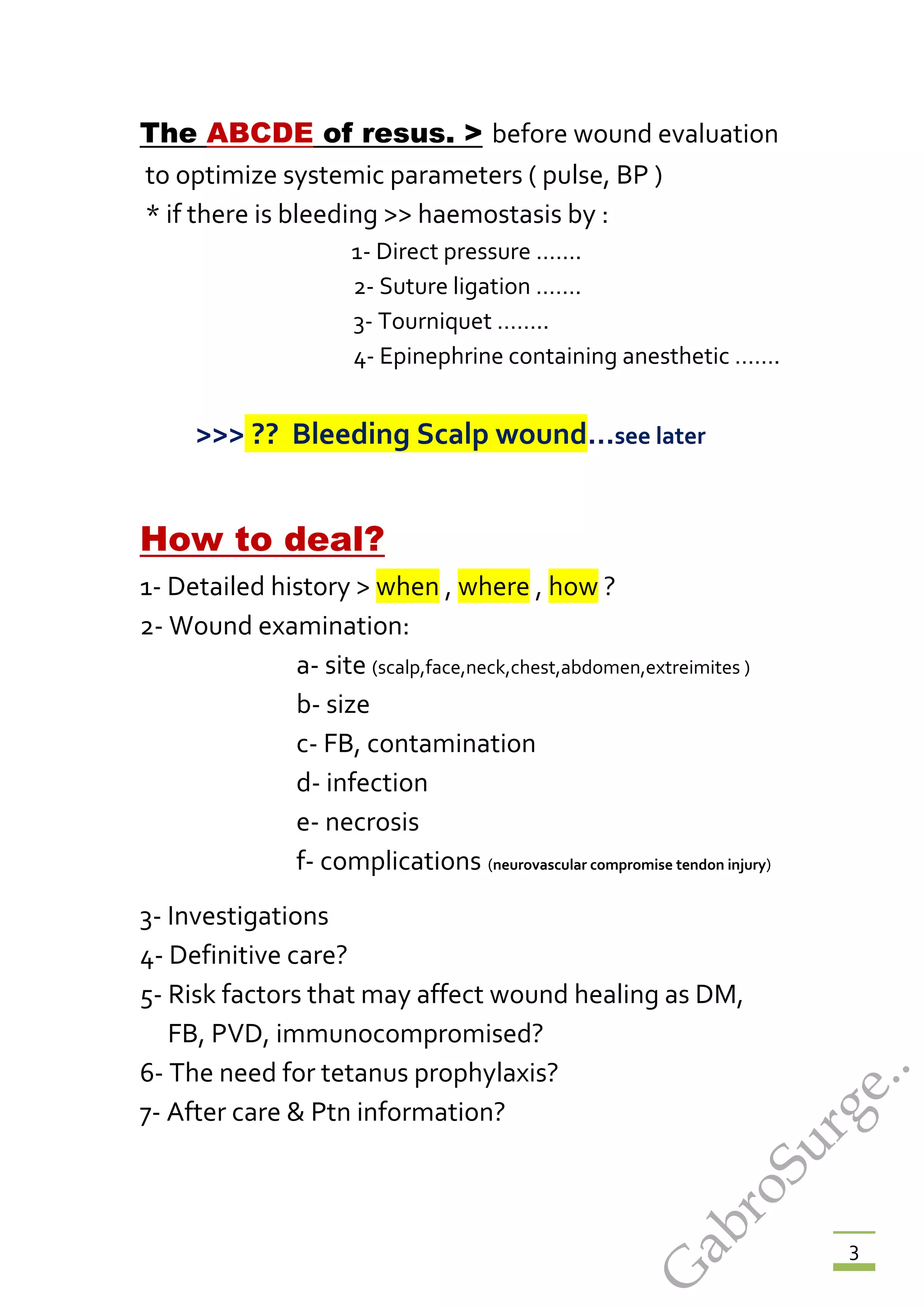Basic Wound Management Pdf