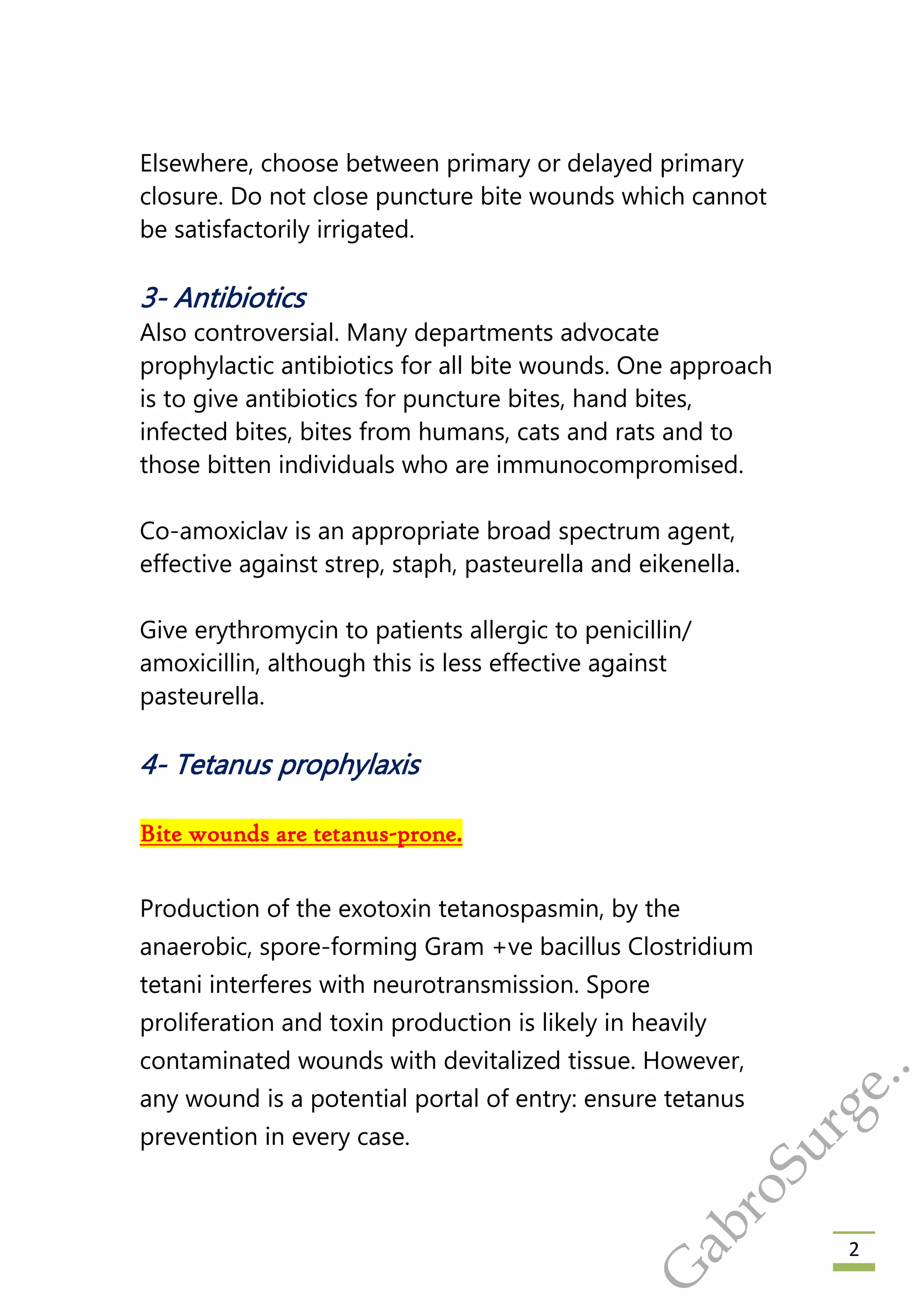 Basic wound management | PDF