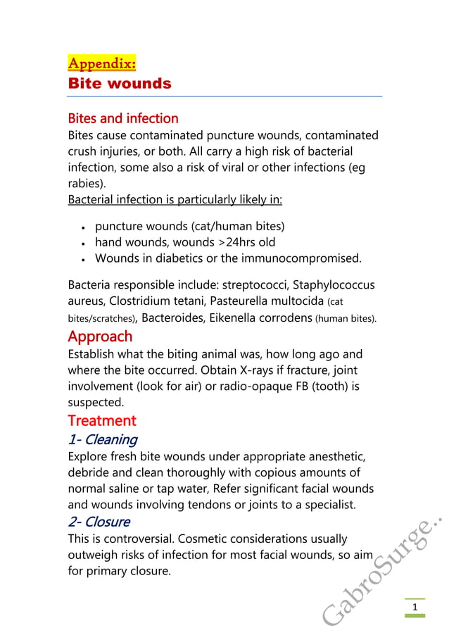 Basic wound management | PDF