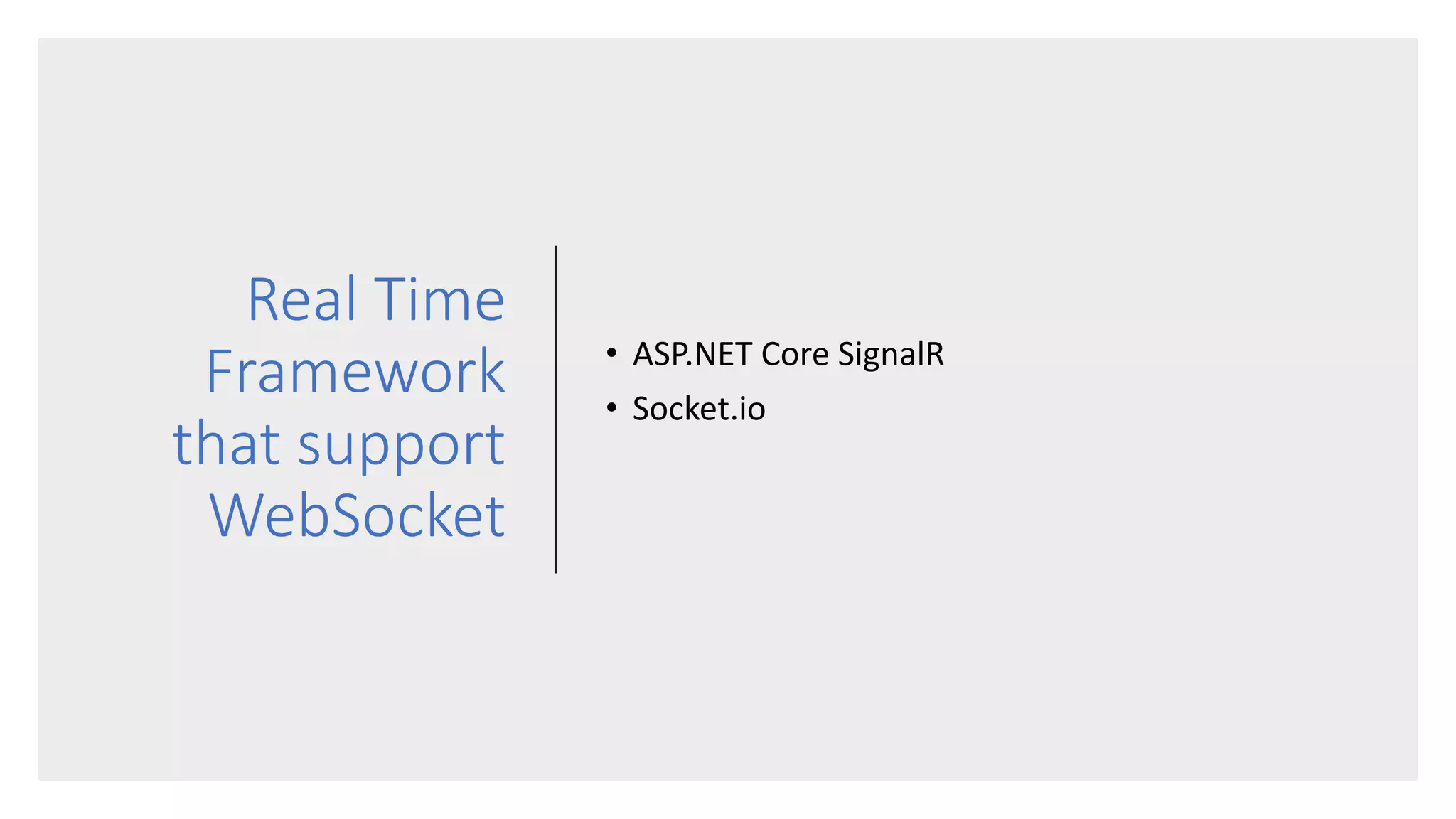 Building Real time Application with Azure SignalR Service | PPT