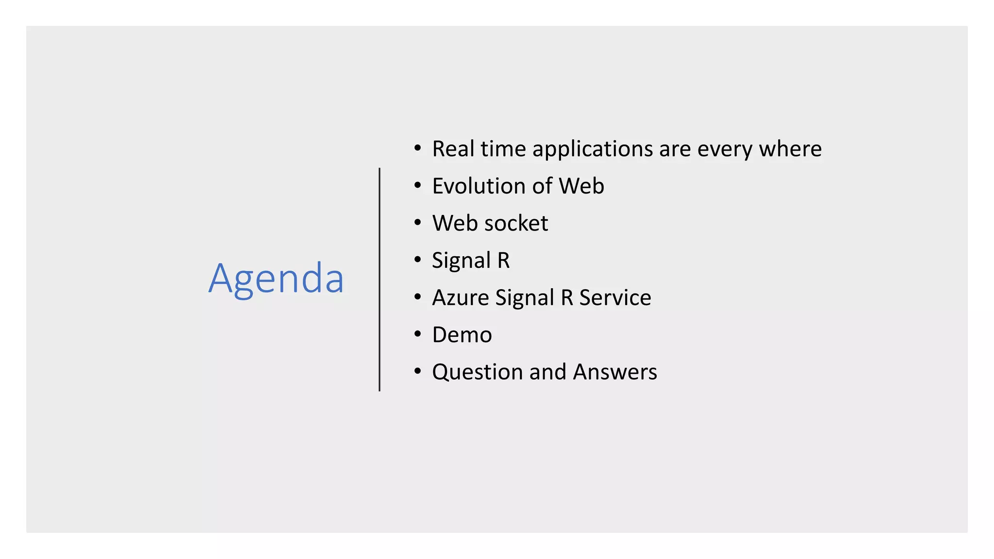 Building Real Time Application With Azure Signalr Service Ppt 