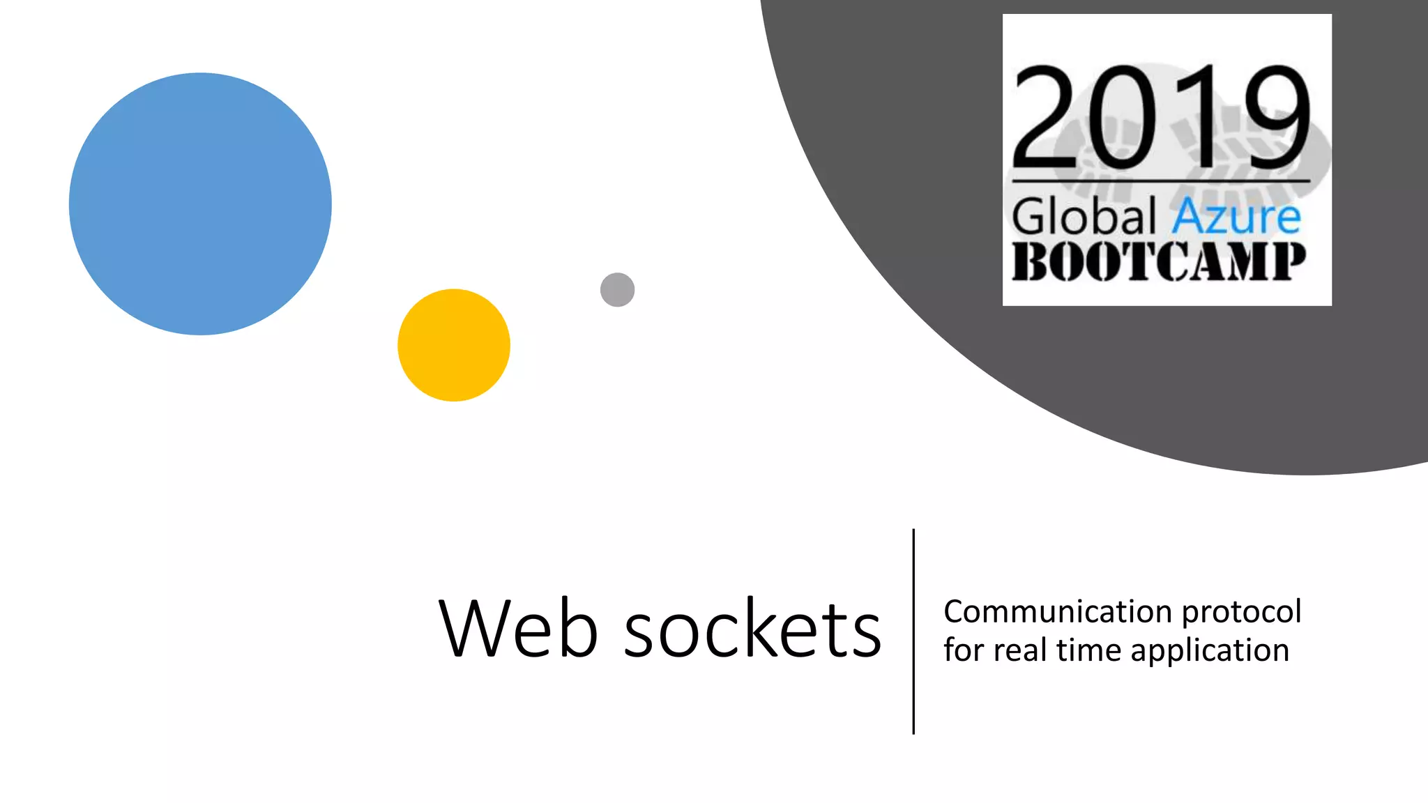 Building Real time Application with Azure SignalR Service | PPT