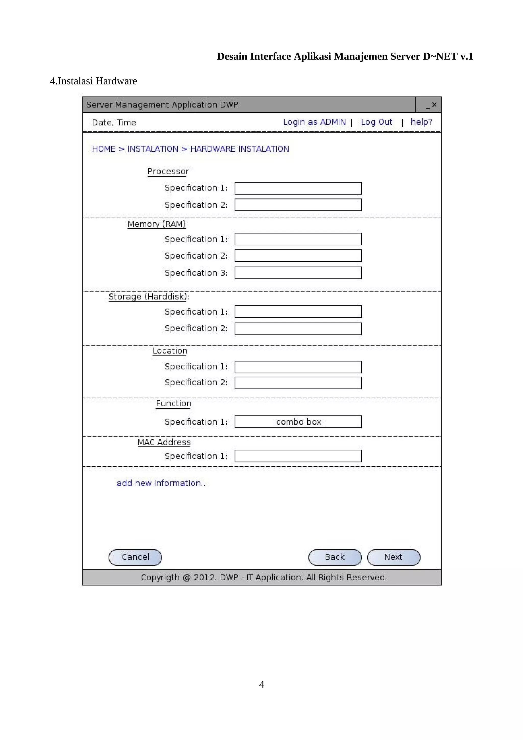 Desain User Interface | PDF