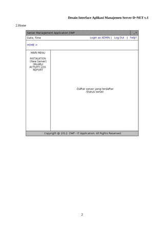Desain User Interface | DOC