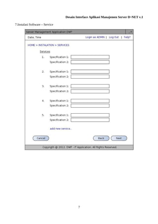 Desain User Interface | DOC