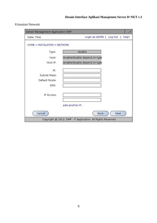 Desain User Interface | DOC