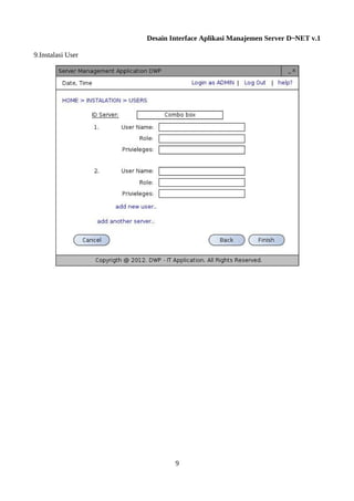 Desain User Interface | DOC