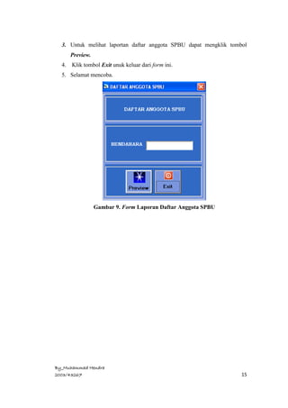 SPBU Menggunakan Kartu Barcode. | PDF
