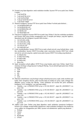 Soal Ujian Semester Kelas XII Tahun 2019/2020 | DOCX
